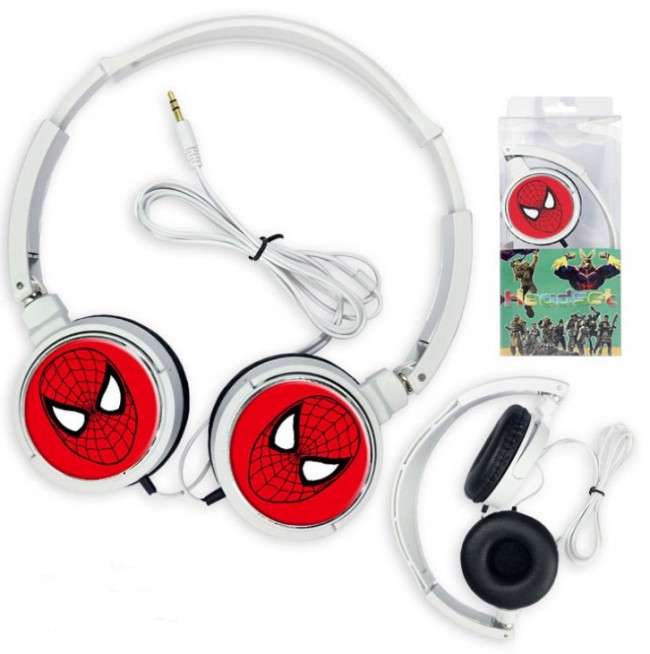 Spider Man Foldable Headphones | Blue Tooth Mouse Tech