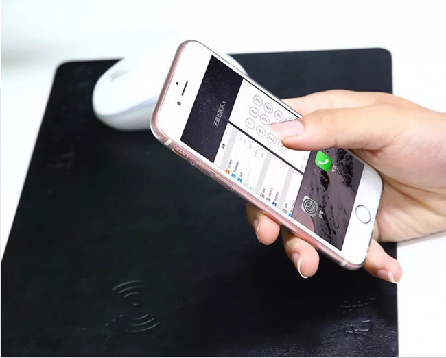 Qi Wireless Charging Mouse Pad | Blue Tooth Mouse Tech