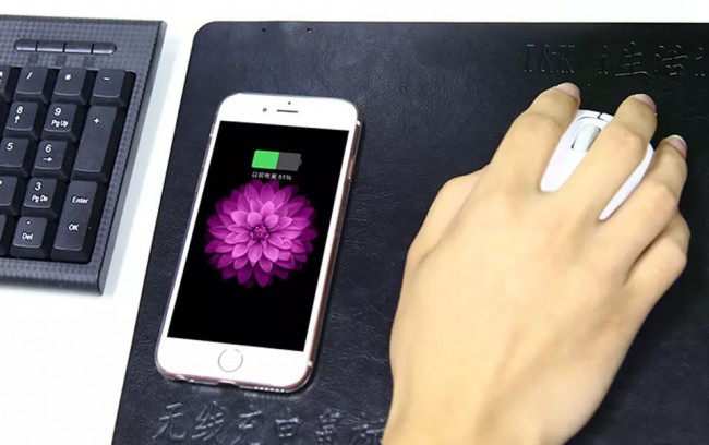 Qi Wireless Charging Mouse Pad | Blue Tooth Mouse Tech