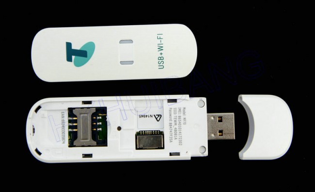 ZTE MF70 Hotspot Modem 3G Unlocked GSM USB Wifi Dongle Stick | Blue ...