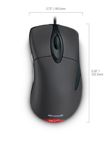 Microsoft IntelliMouse Explorer 3.0 - Optical Mouse - Dark Gray | Blue ...