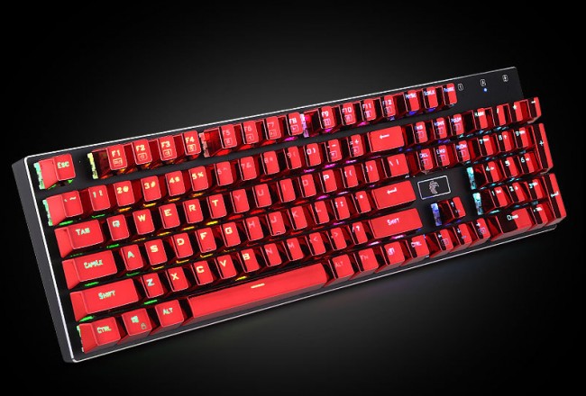 Metallic Keys Mechanical Gaming Keyboard | Blue Tooth Mouse Tech