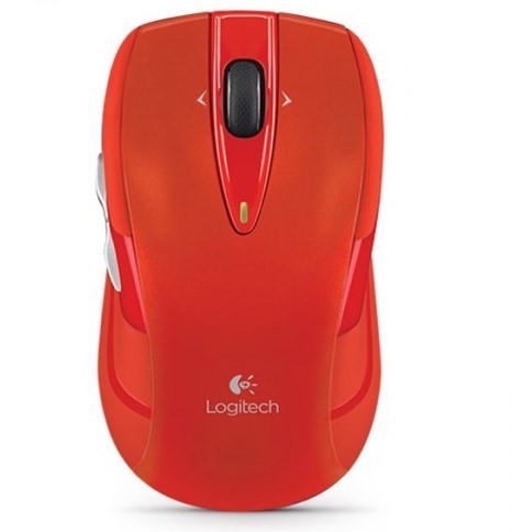 Logitech M545 Wireless Optical Mouse - Red | Blue Tooth Mouse Tech