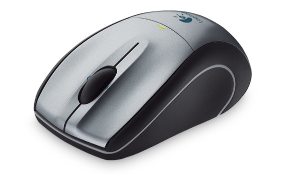 Logitech M505 - Wireless Laser Mouse - Gray | Blue Tooth Mouse Tech