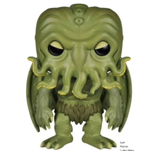 Funko POP Literature: HP Lovecraft Cthulhu Action Figure | Blue Tooth ...