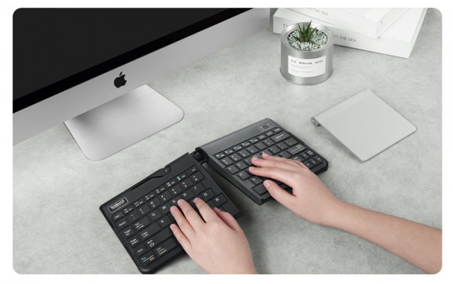 Goldtouch Go 2 Bluetooth Wireless Mobile Keyboard | Blue Tooth Mouse Tech