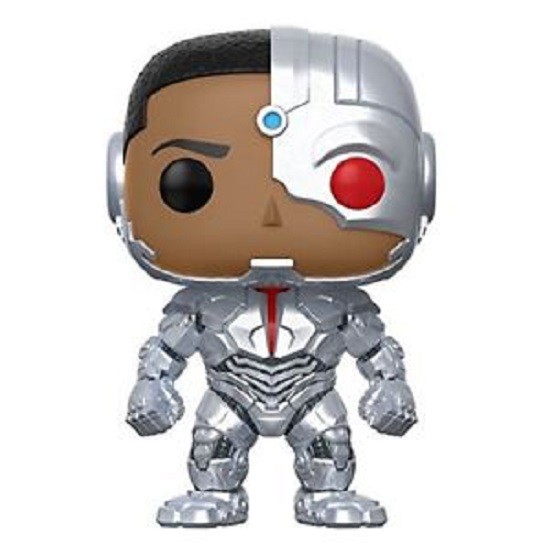 Funko POP! Movies DC Justice League - Cyborg Toy Figure | Blue Tooth ...